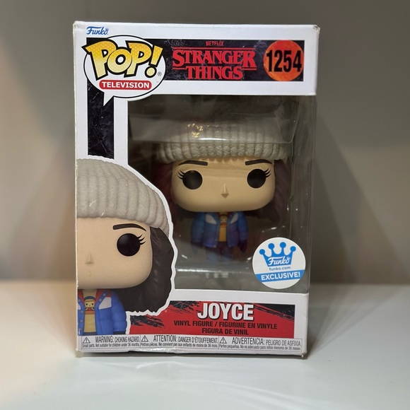 Funko | Other | Funko Pop Stranger Things Joyce Figure With Blue Jacket ...